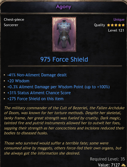 Wolcen Unique Item List - Gamer Journalist