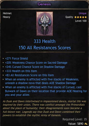 Wolcen Unique Item List - Gamer Journalist