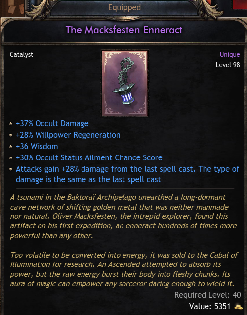 Wolcen Unique Item List - Gamer Journalist