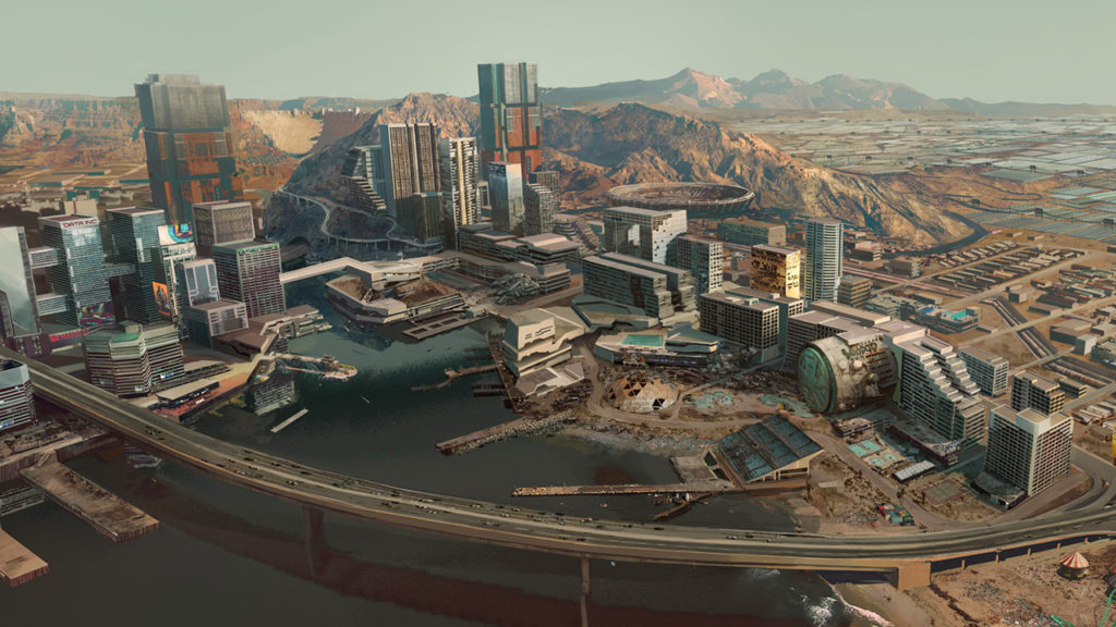 Cyberpunk 2077 map: Night City Districts and Metro System