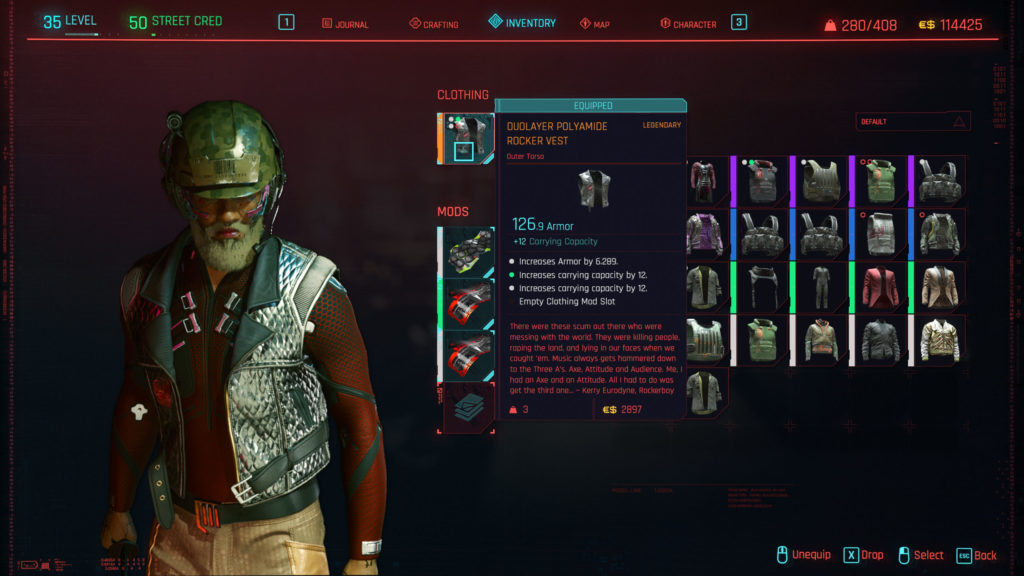 All Legendary and Iconic Clothing in Cyberpunk 2077 - Gamer Journalist