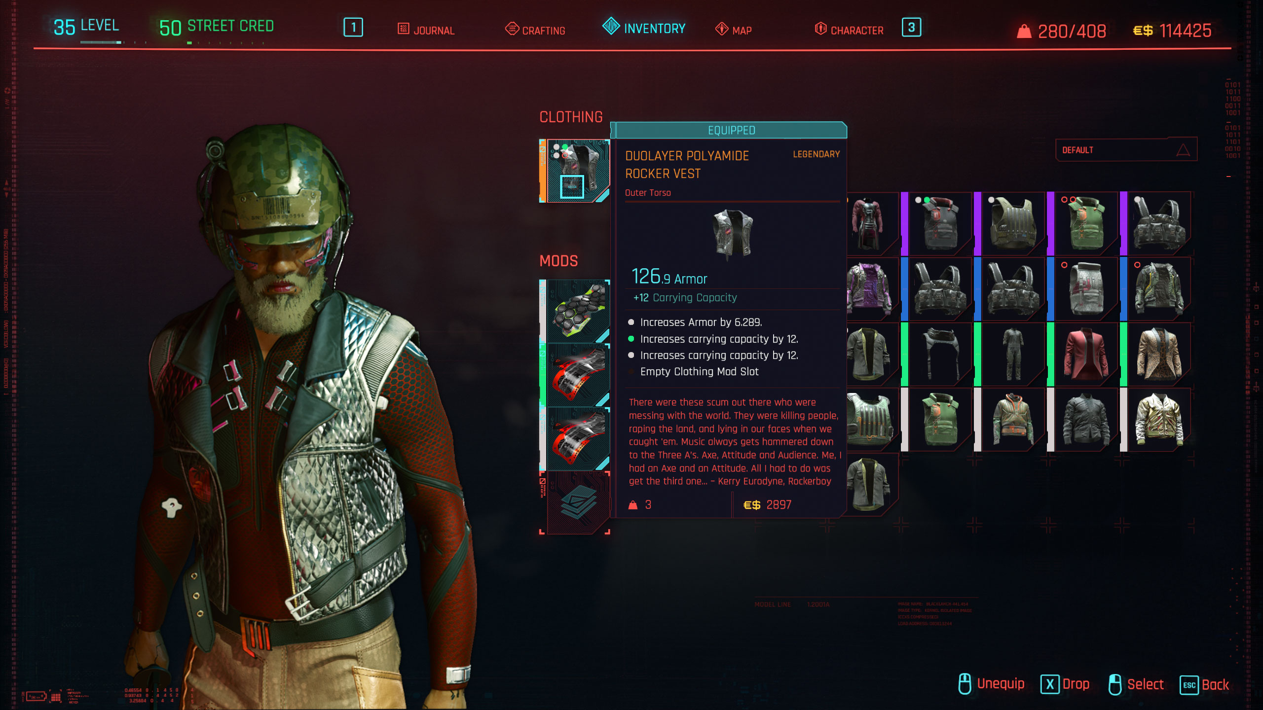 All Legendary and Iconic Clothing in Cyberpunk 2077 - Gamer Journalist