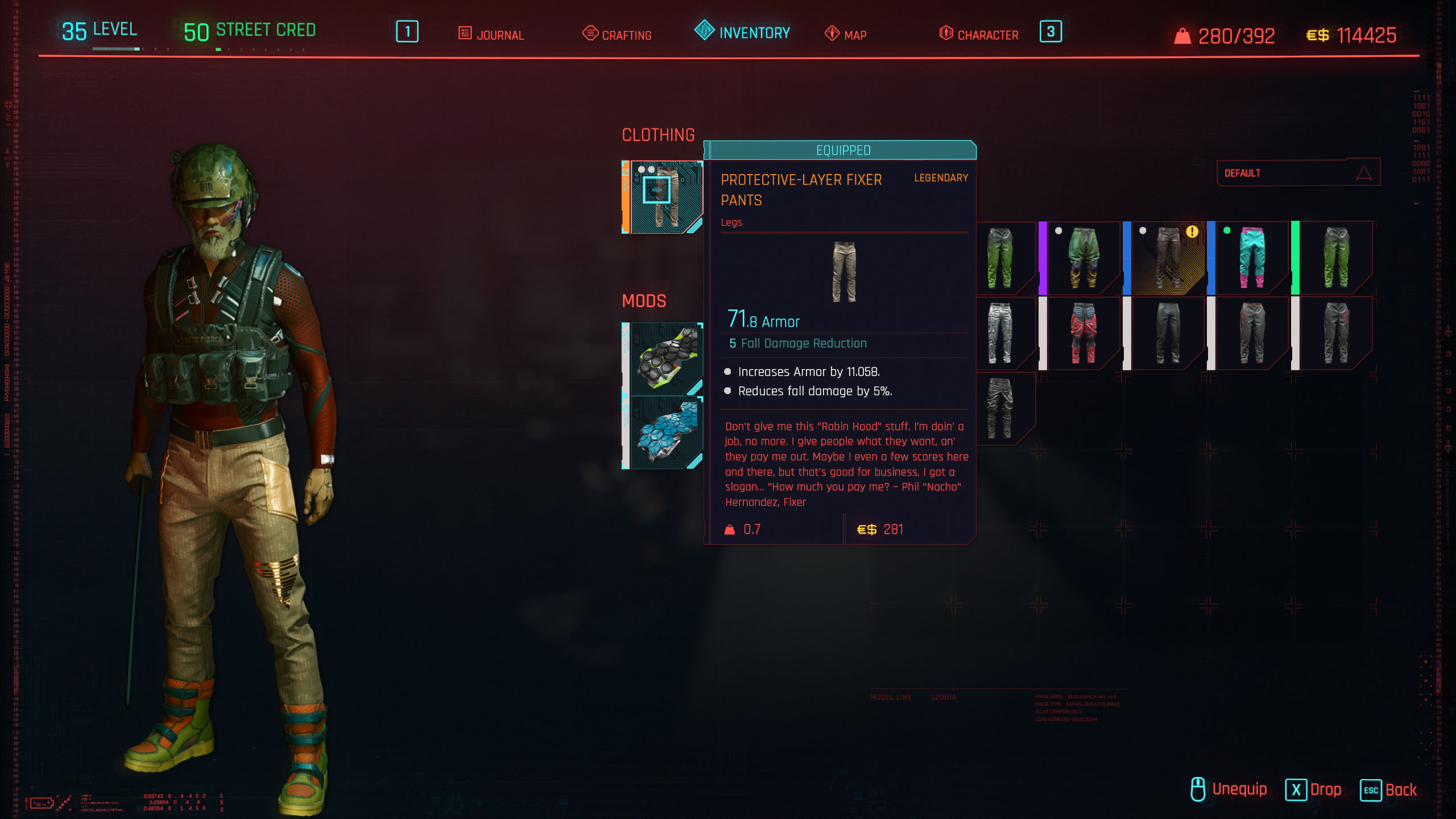 All Legendary and Iconic Clothing in Cyberpunk 2077 - Gamer Journalist