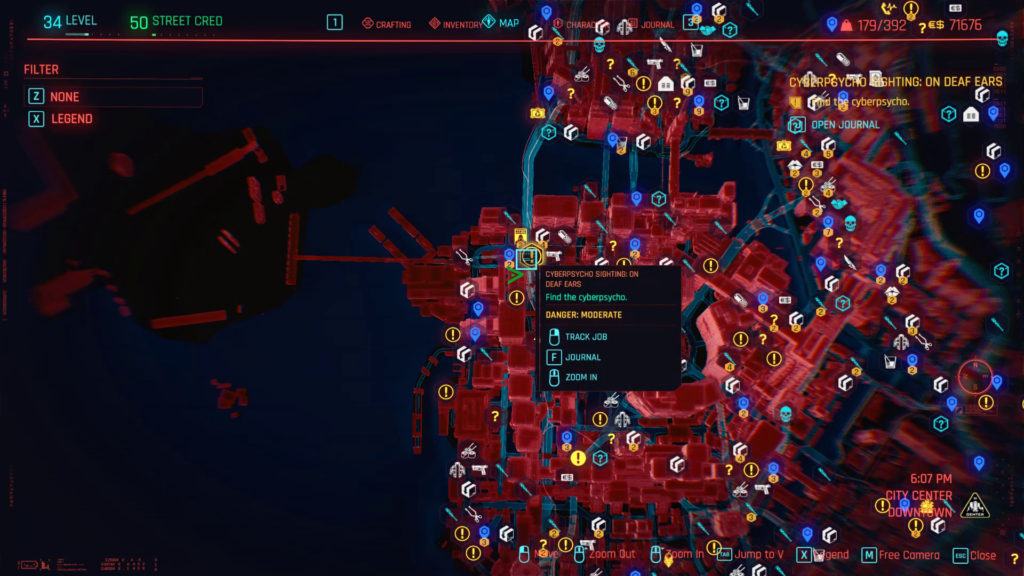 Psycho Killer All Cyberpsycho Locations in Cyberpunk 2077 - Gamer ...