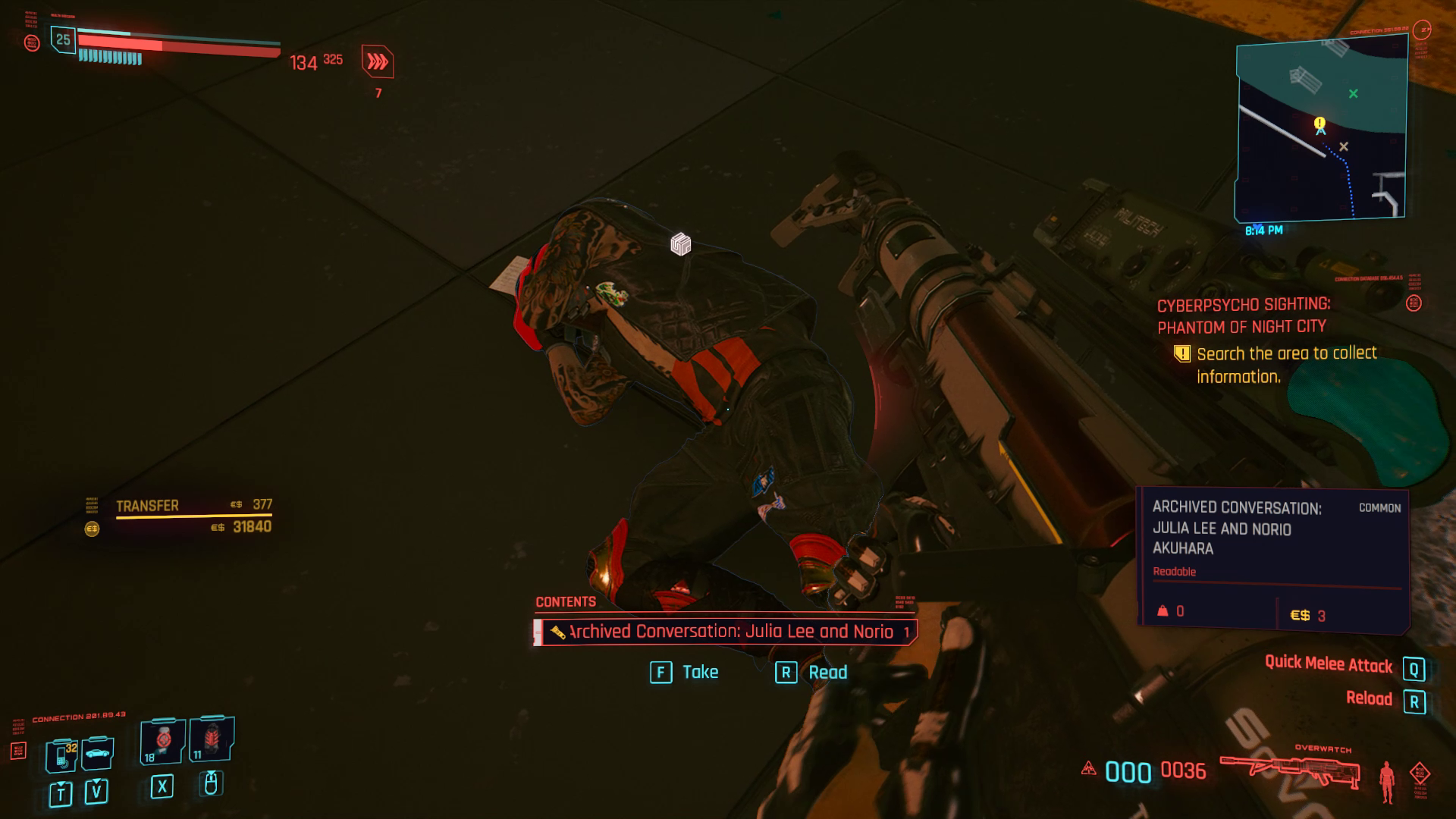 Psycho Killer All Cyberpsycho Locations in Cyberpunk 2077 - Gamer ...