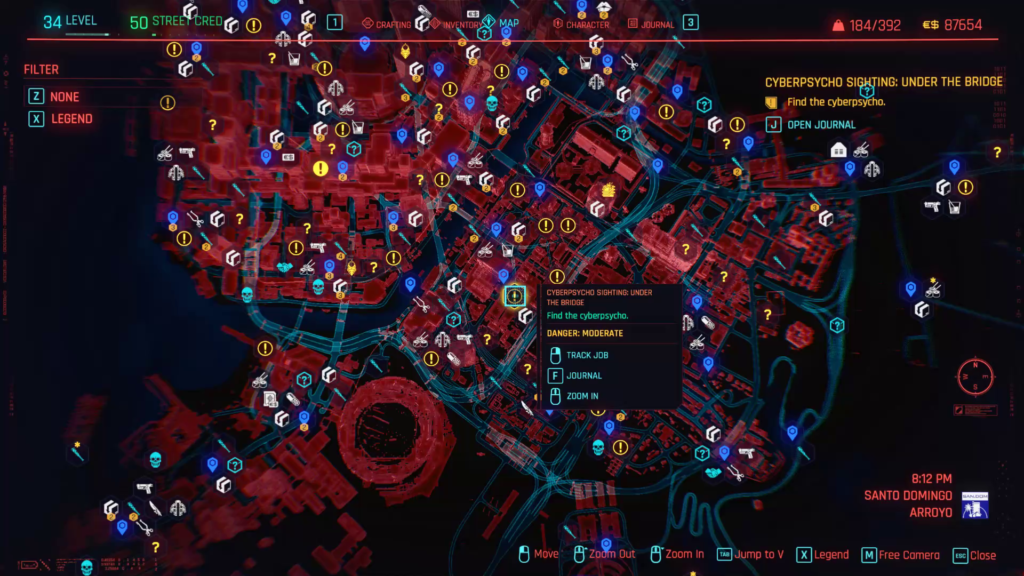 Psycho Killer All Cyberpsycho Locations in Cyberpunk 2077 - Gamer ...