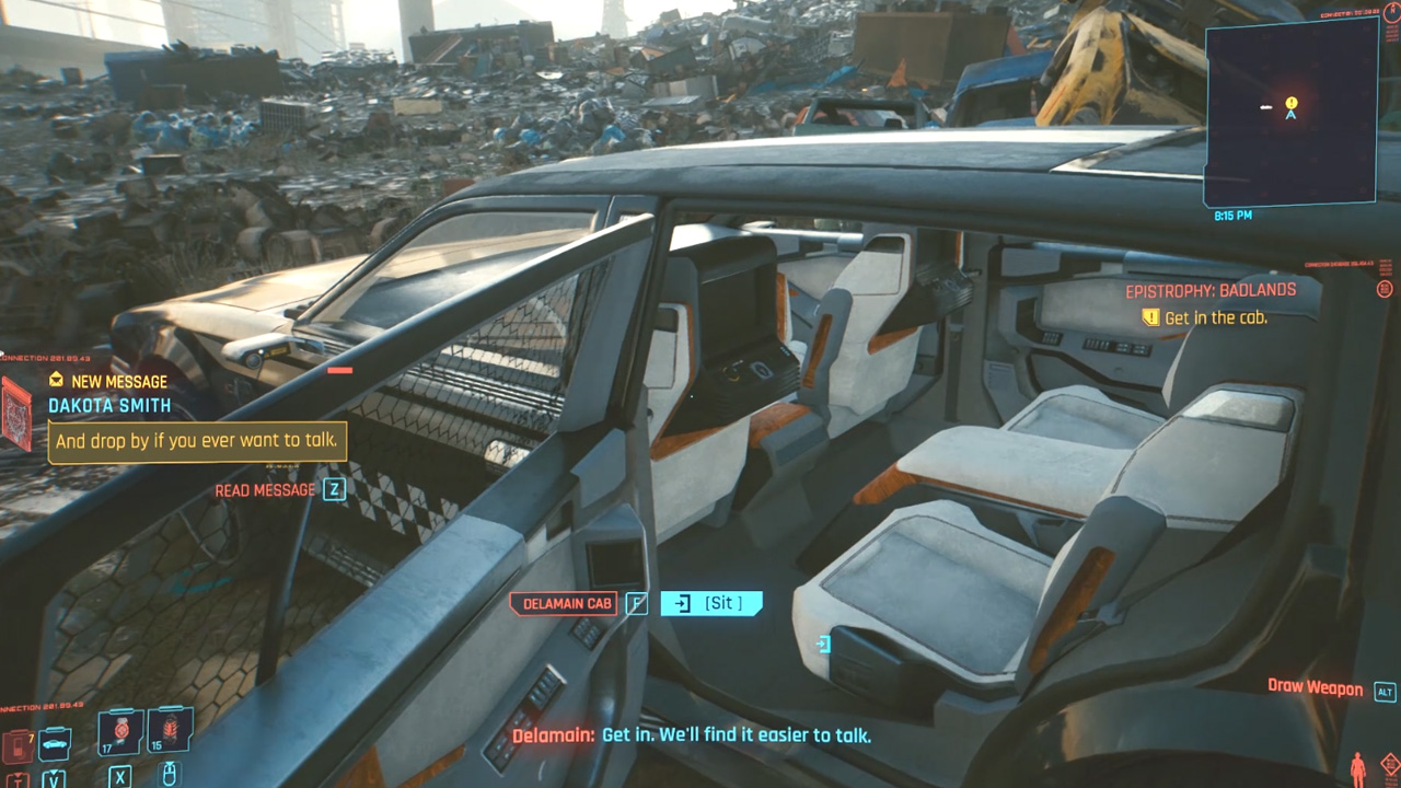 How to Complete Epistrophy in Cyberpunk 2077 (Delamain Cab Locations)