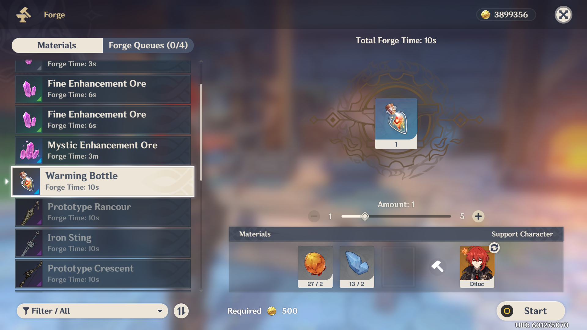 How to make a Warming Bottle in Genshin Impact - Gamer Journalist