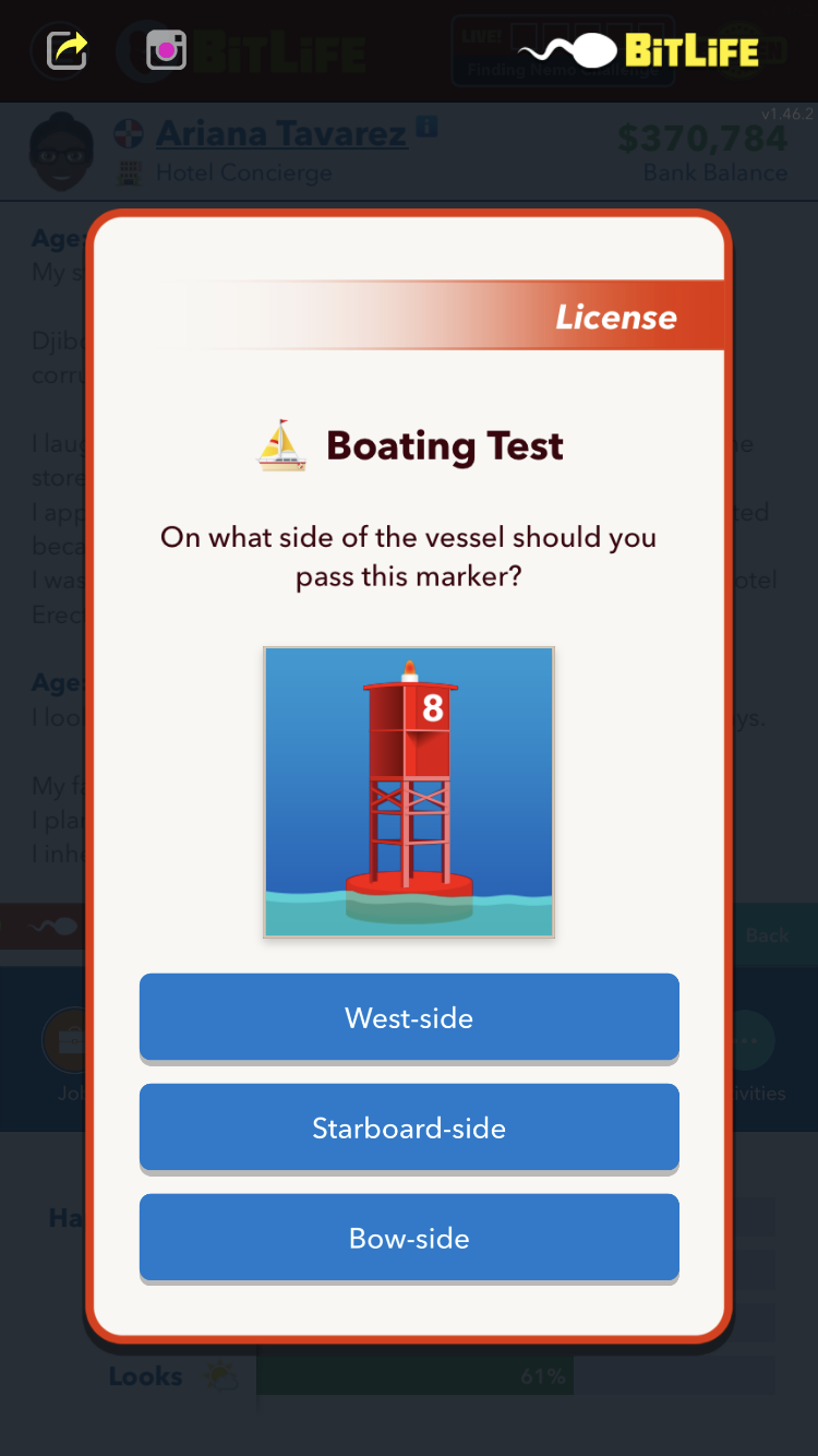 How to Get a Boating License in BitLife - Gamer Journalist