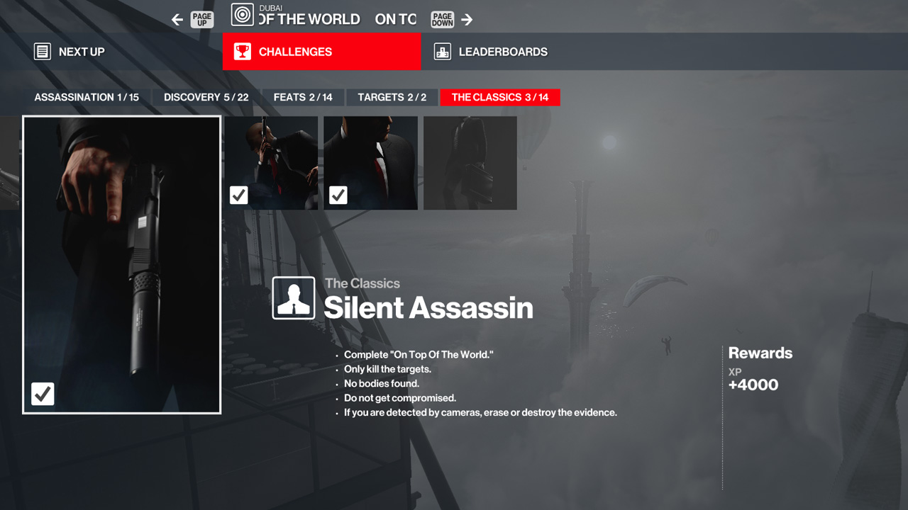 Hitman 3: Dubai "On Top Of The World" Silent Assassin Suit Only Guide