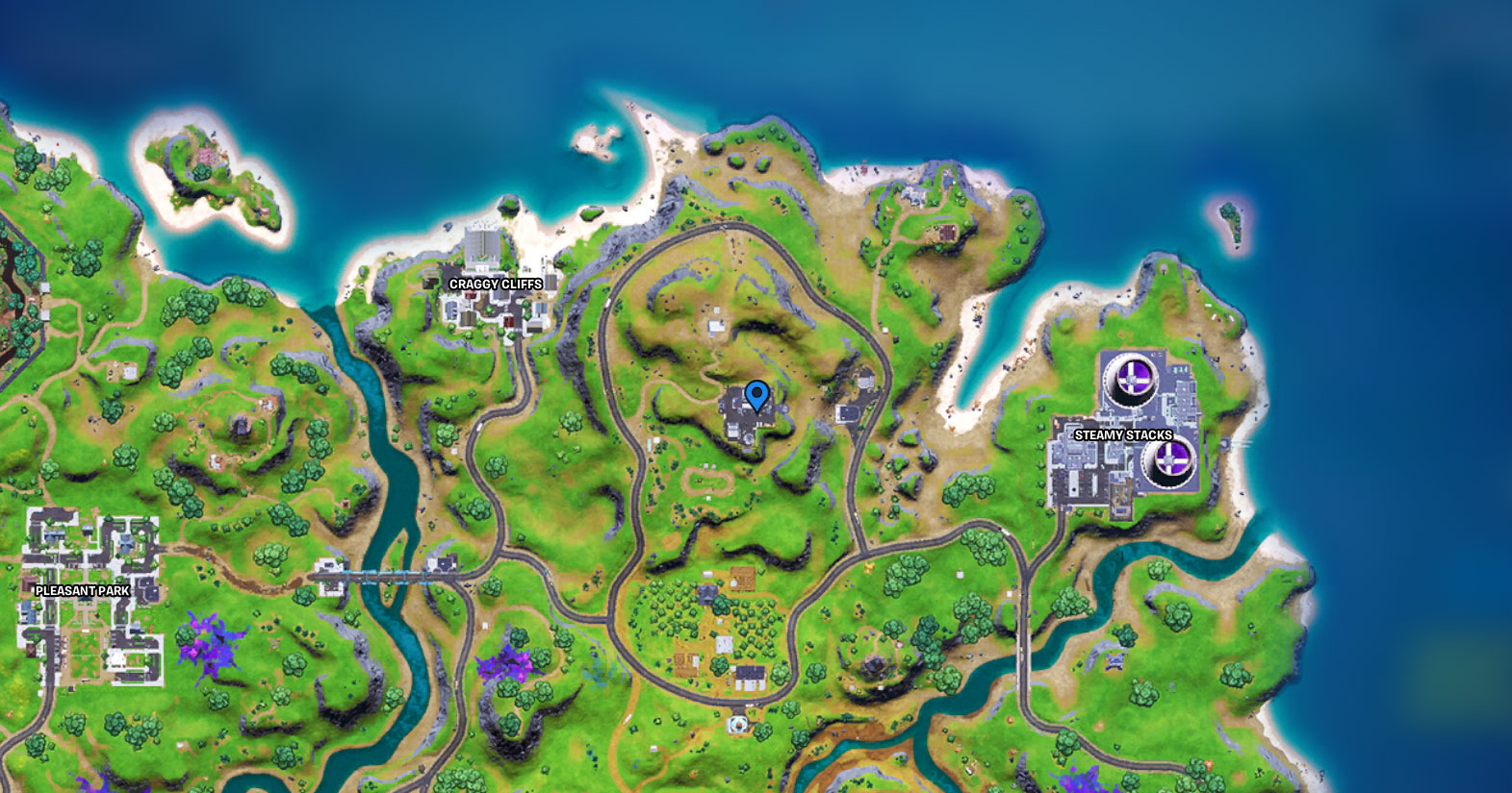 Where to destroy equipment at satellite stations in Fortnite