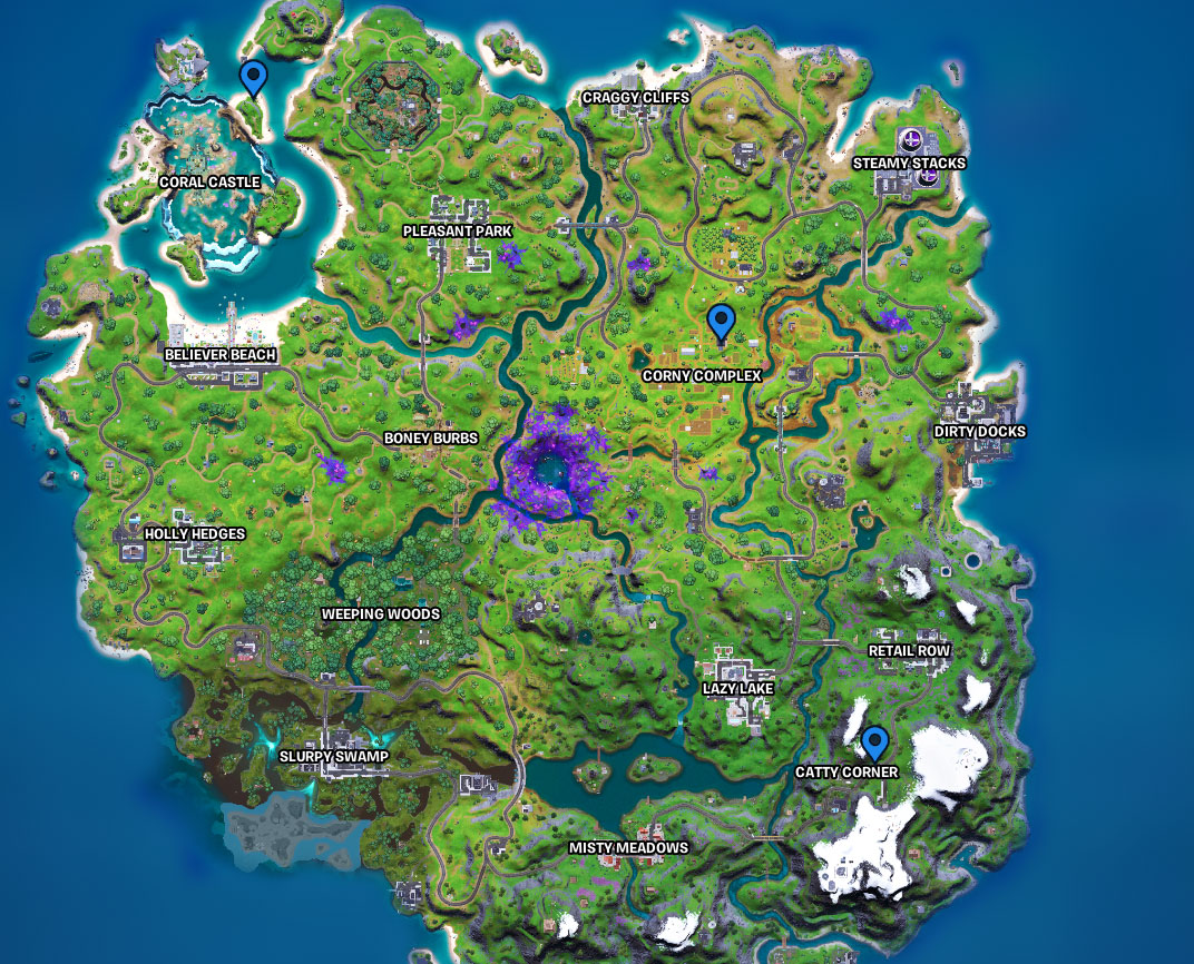 Where to find Porta Potties in Fortnite Chapter 2 Season 7