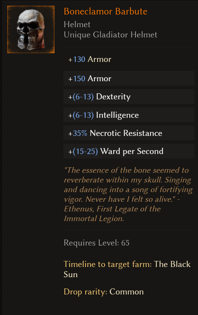 Last Epoch Necromancer build: Permanent Rampaging Abomination