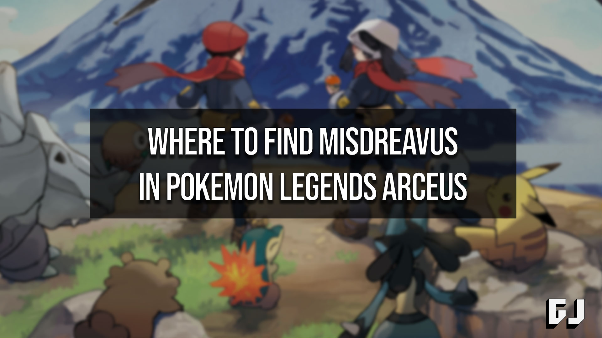 Where to Find Misdreavus in Pokemon Legends: Arceus