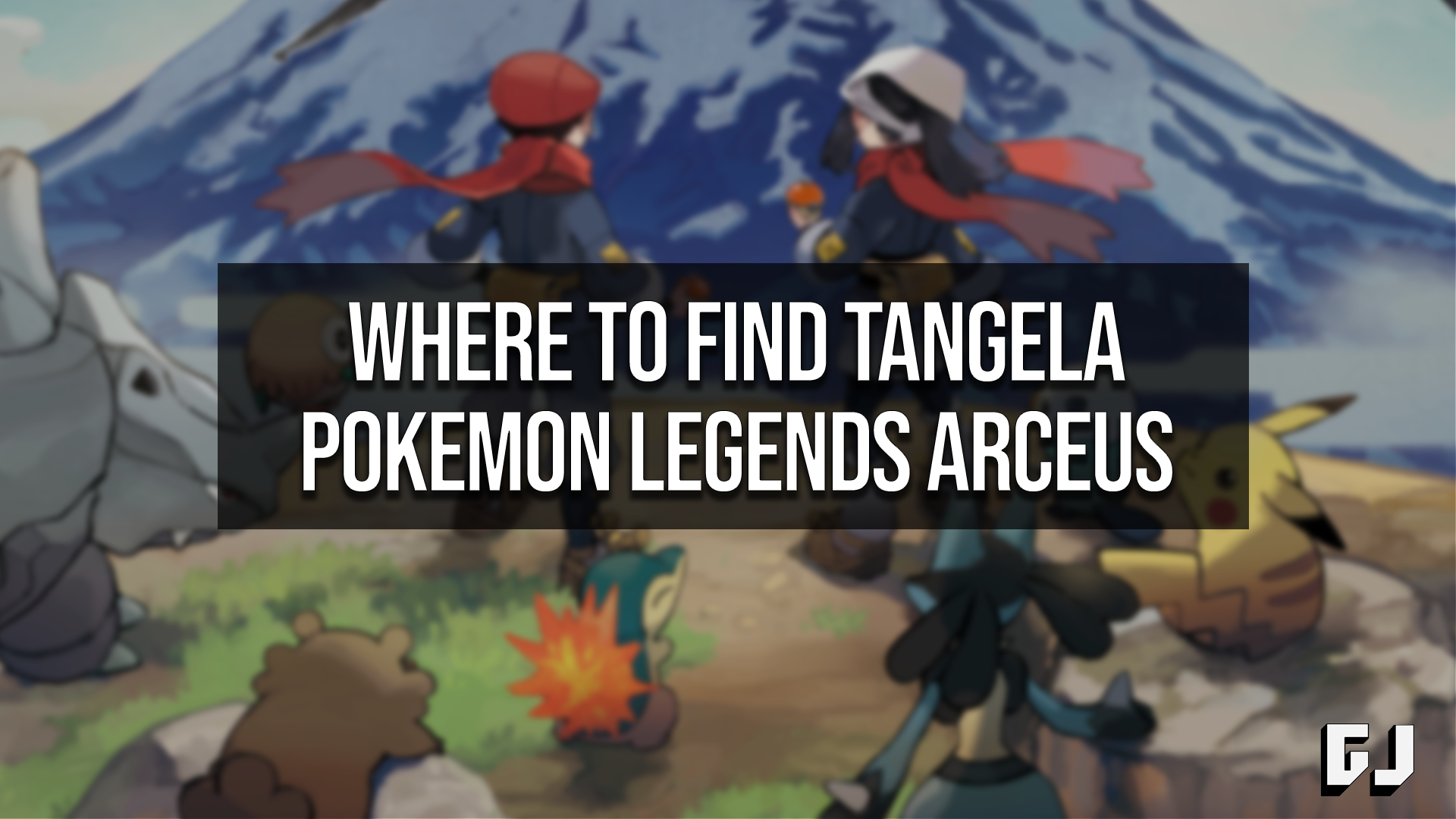 Where to Find Tangela in Pokemon Legends Arceus - Gamer Journalist