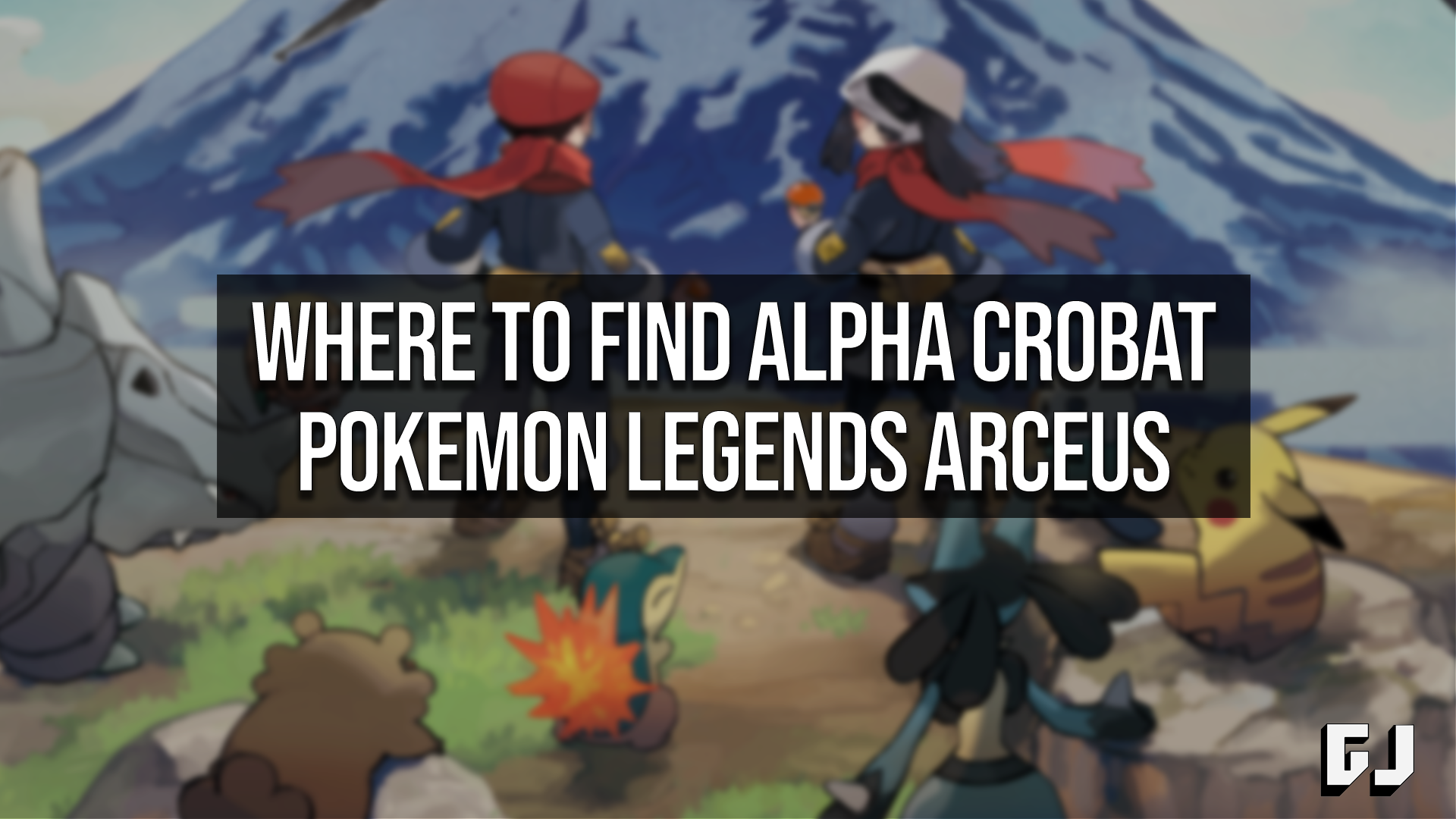 Where to Find Alpha Crobat in Pokemon Legends Arceus - Gamer Journalist