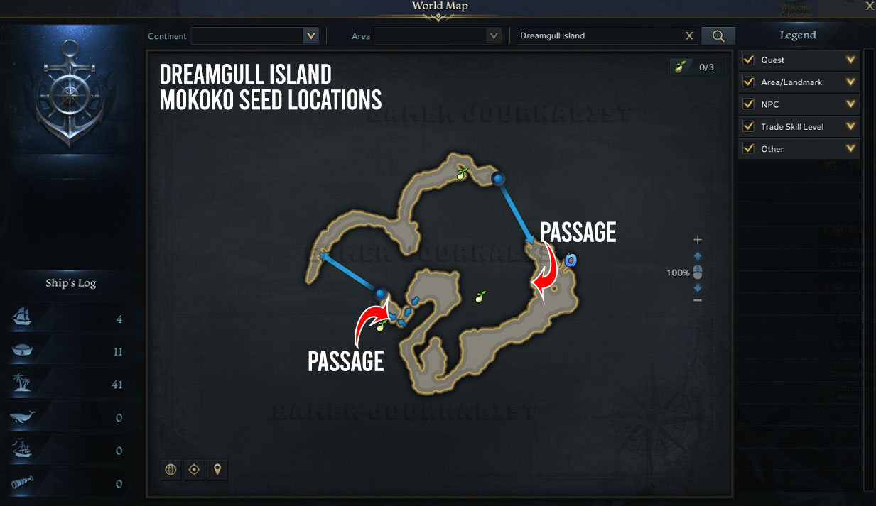 Lost Ark Dreamgull Island Mokoko Seeds Locations - Gamer Journalist