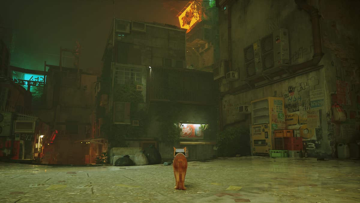 How to get to Momo's House at the orange neon sign in Stray - Gamer ...