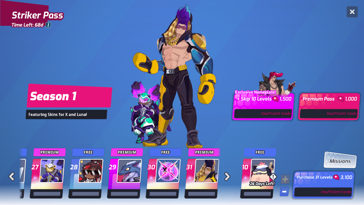 All Rewards in Omega Strikers Season 1 Striker Pass - Gamer Journalist