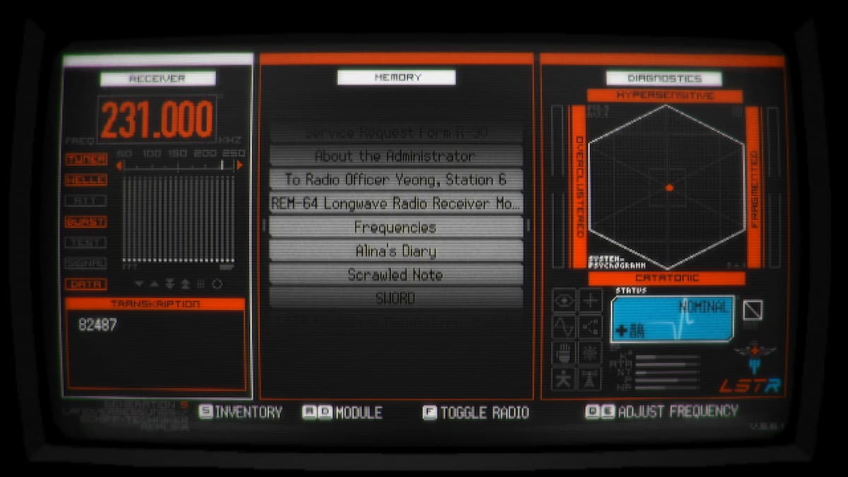 So öffnen Sie den Schwerttresor in Signalis - Gamingdeputy Germany